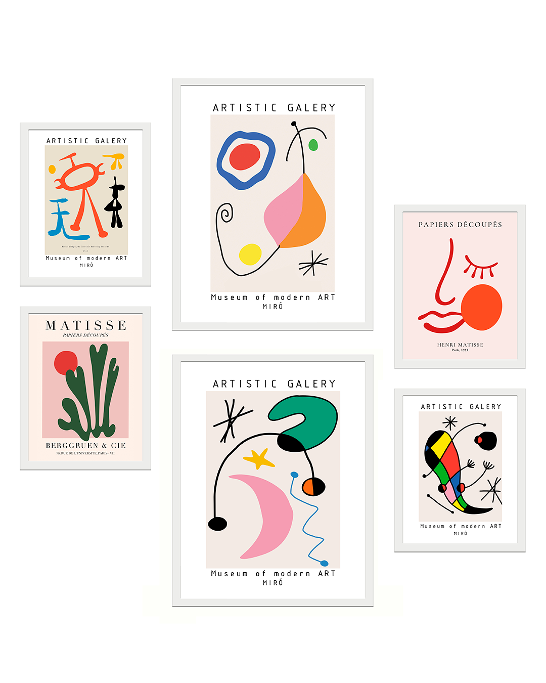 Miró & Matisse COMPOSICIÓN – Pocket Gallery